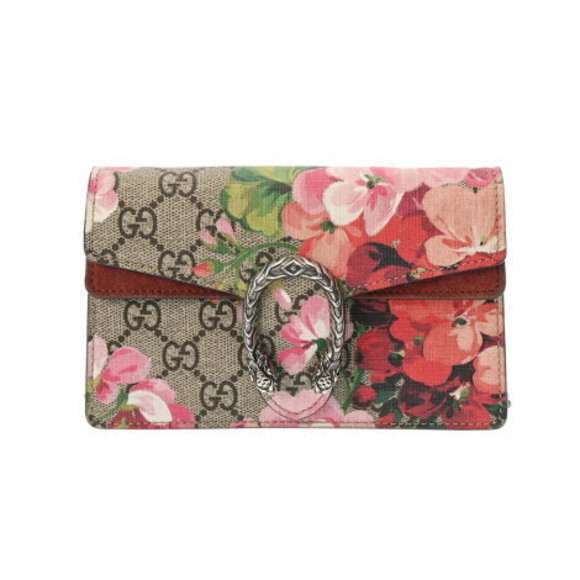 Gucci | Bags | Gucci Dionysus Super Mini Bag Gg Blooms Flower Beige Red ...